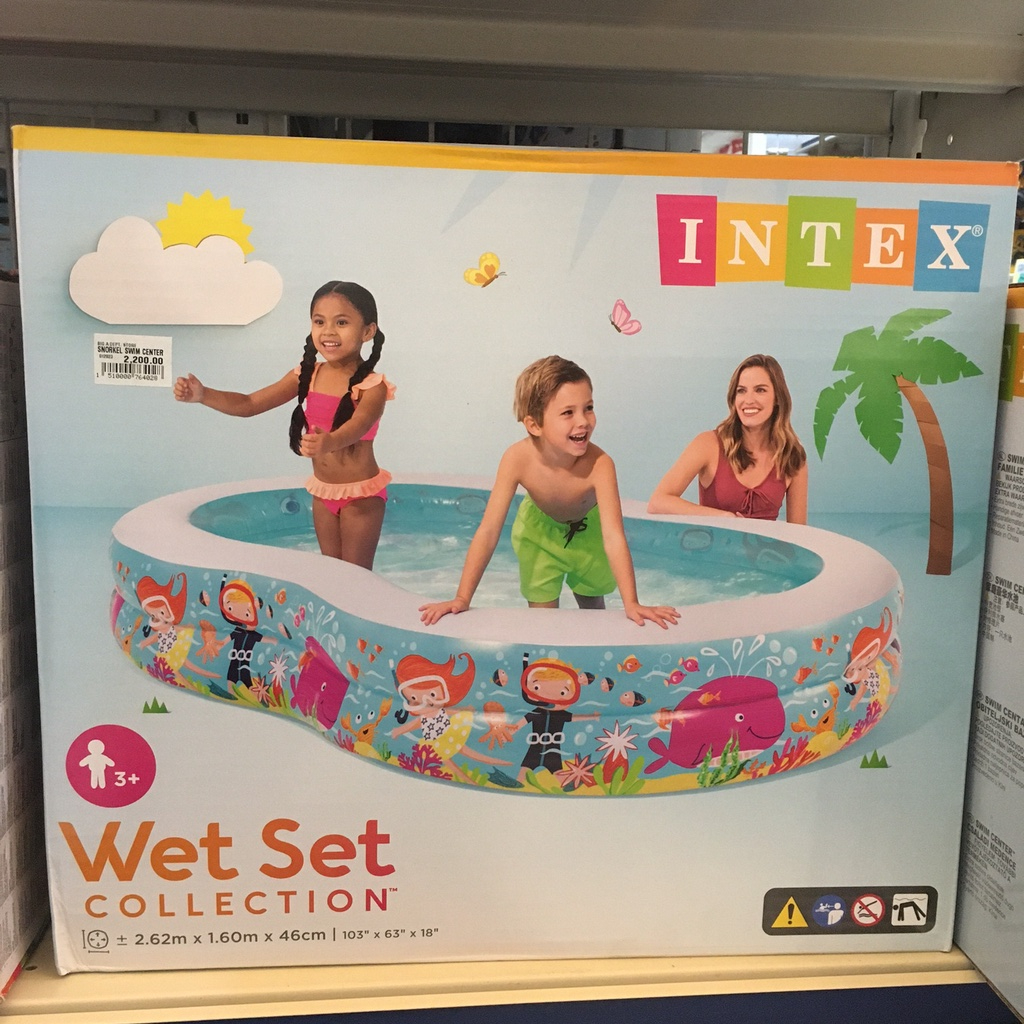 Intex Snorkel Fun Swim Center Pool | Shopee Philippines