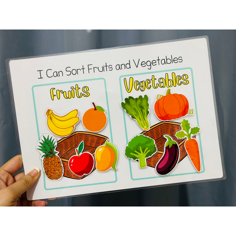 I can sort Fruits and Vegetables (detachable) | Shopee Philippines