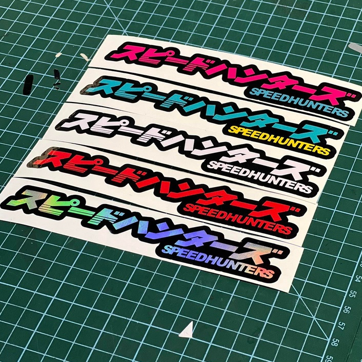 PRINTED Speedhunter Japan Sticker Decals for Car and Motorcycle 6 ...