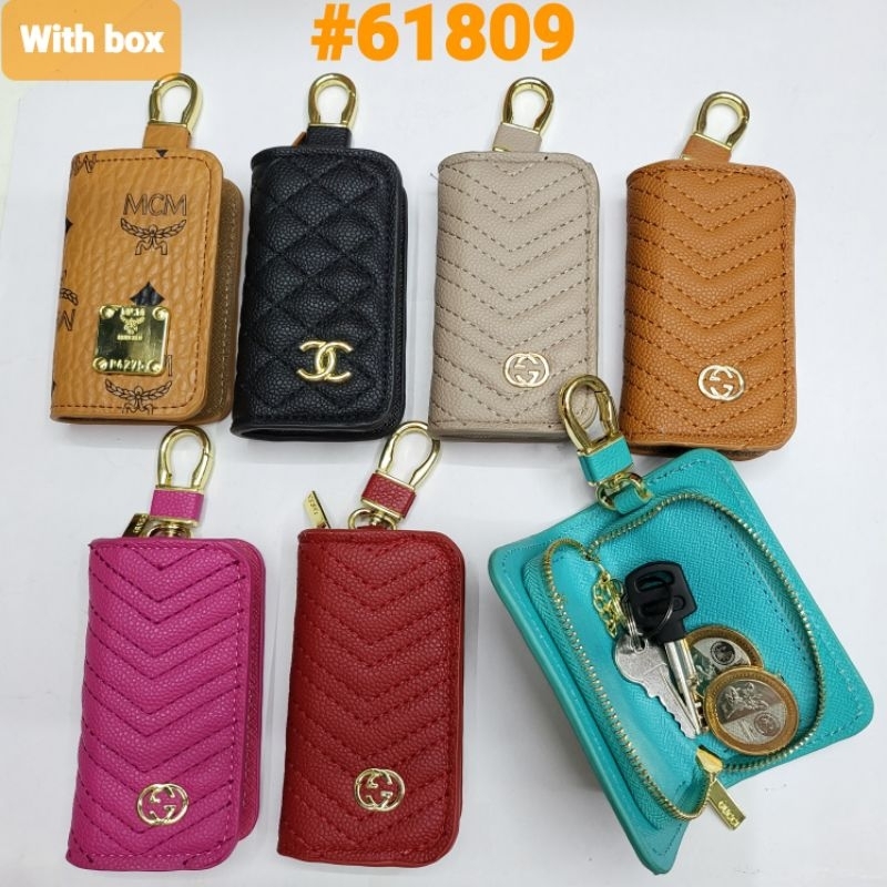 61809 High end Key holder Coinpurse (With box) | Shopee Philippines