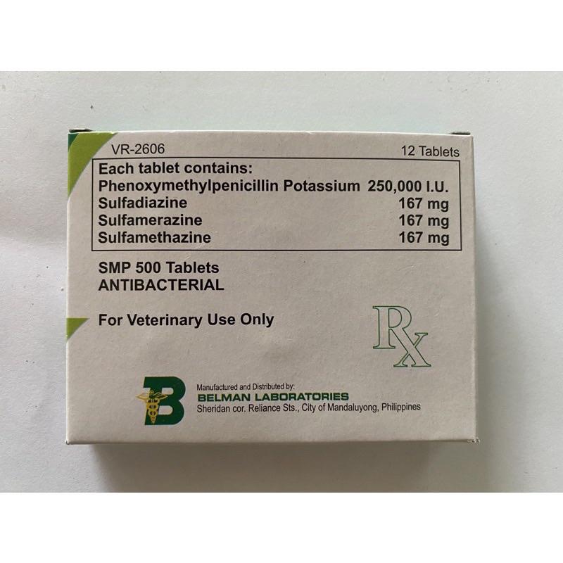 SMP 500 (box) (12 tab per box) | Shopee Philippines