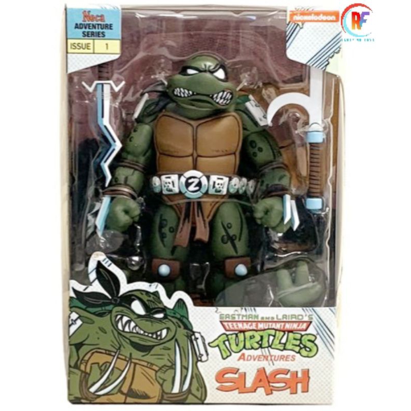 [In Stock] NECA Teenage Mutant Ninja Turtles Archie Comics Slash 7-Inch ...