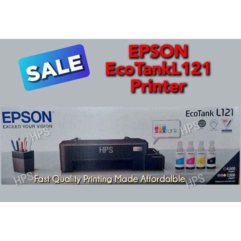 Epson Ecotank L121 A4 Ink Tank Printer | Shopee Philippines