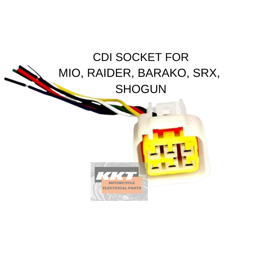 CDI Socket - Mio, Raider, Barako, STX, Shogun | Shopee Philippines