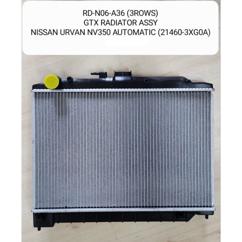 Radiator Assembly Nissan Urvan NV350 (AUTOMATIC)3 ROWS | Shopee Philippines