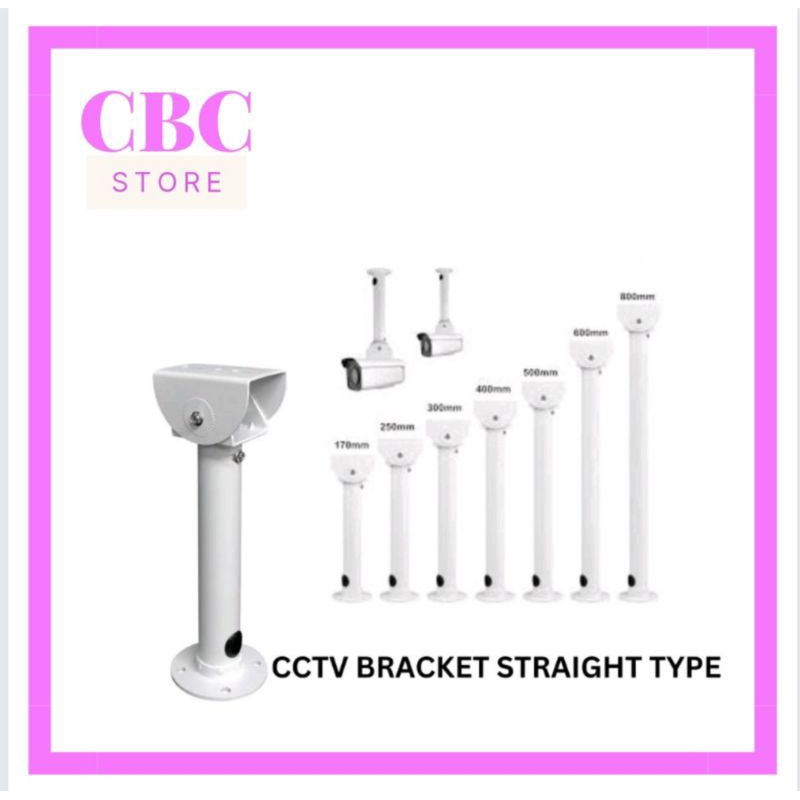 CCTV BRACKET FOR CCTV CAMERA ( STRAIGHT TYPE) | Shopee Philippines