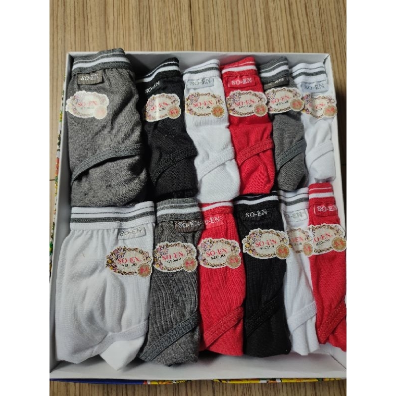 Original cotton soen bikini panty brief style sizes s to xxl | Shopee ...