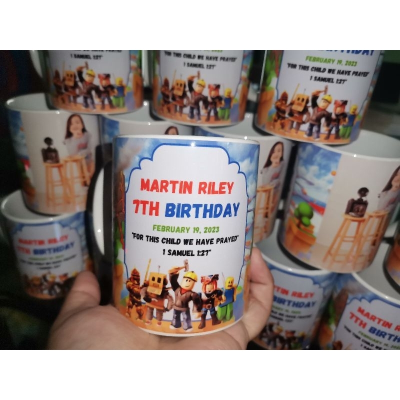 20PCS CUSTOMIZED MUGS PERSONALIZED MUGS PERMANENT PRINT | Shopee ...