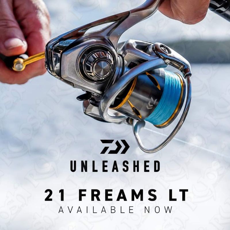 DAIWA - New 21 Freams FC LT is the first reel to feature brand new ...