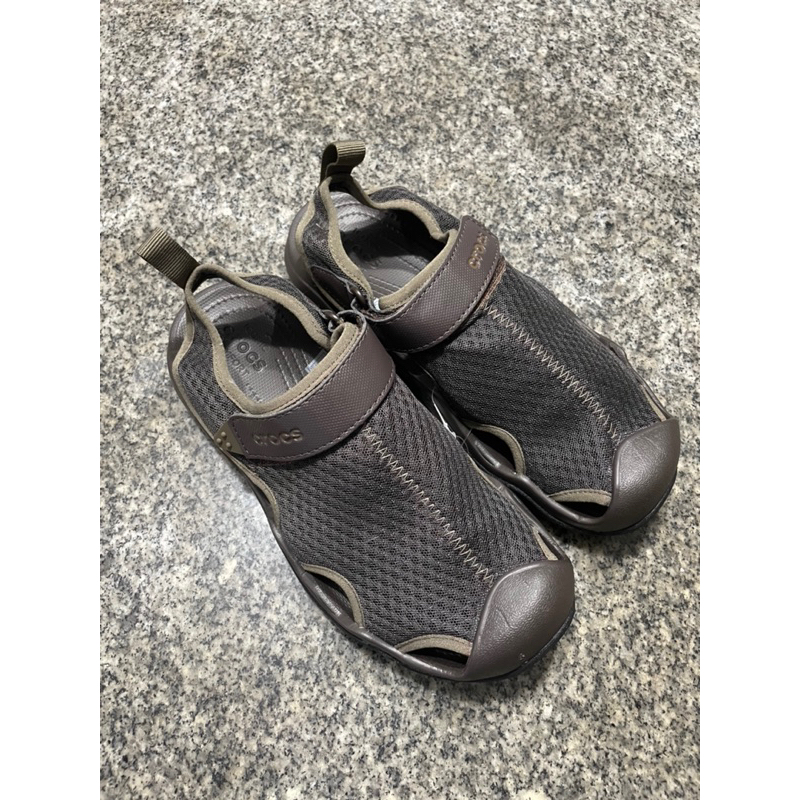 Crocs Swiftwater Mesh Deck Sandals/Shoes! | Shopee Philippines