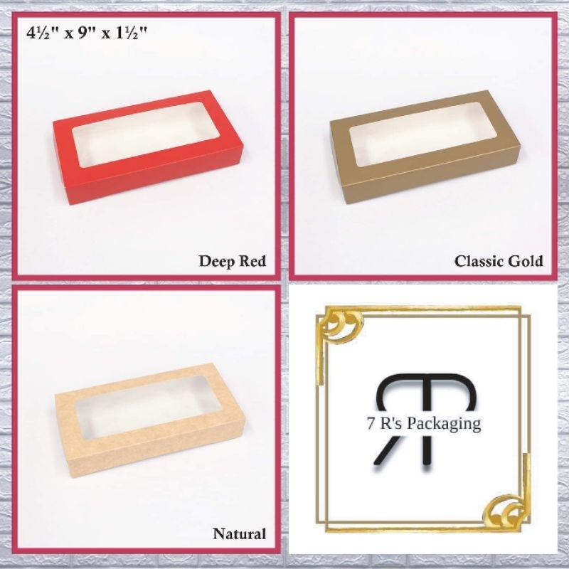 20 pcs. 4½ x 9 x 1½ Pre- Formed Box ( for Bars, Squares, Brownies etc ...