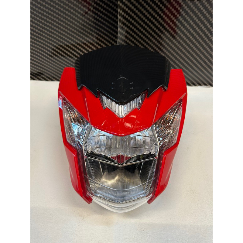 OEM HeadLight Assembly Assy Raider 150 fi Raider150 FI R150 fi BLACK ...