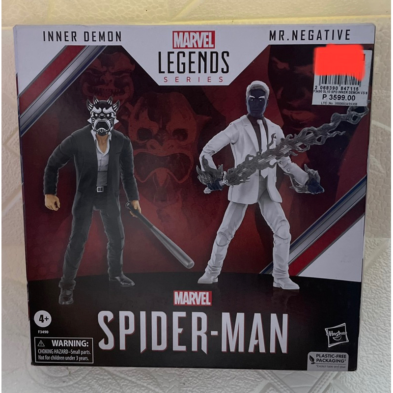 Marvel Legends Spider-Man - Inner Demon & Mr. Negative | Shopee Philippines