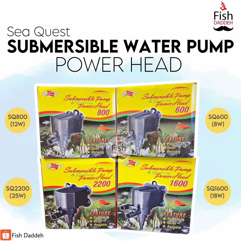 Sea Quest Submersible Pump Water Pump SQ2200 SQ1600 SQ800 SQ600 ...