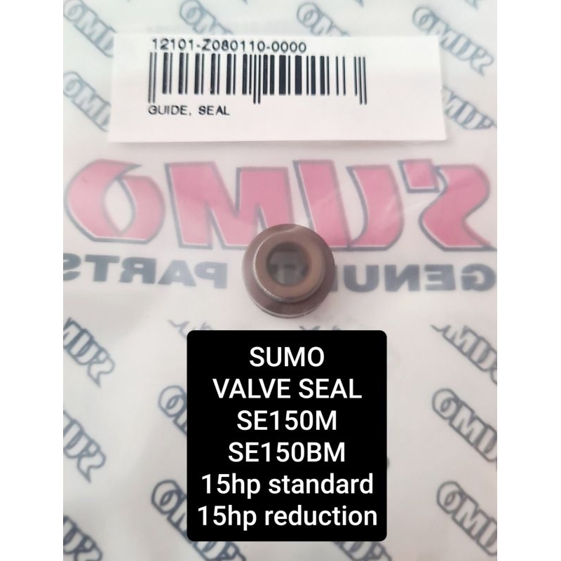 SUMO VALVE SEAL / GUIDE SEAL 15HP STANDARD or 15HP RACING | Shopee ...
