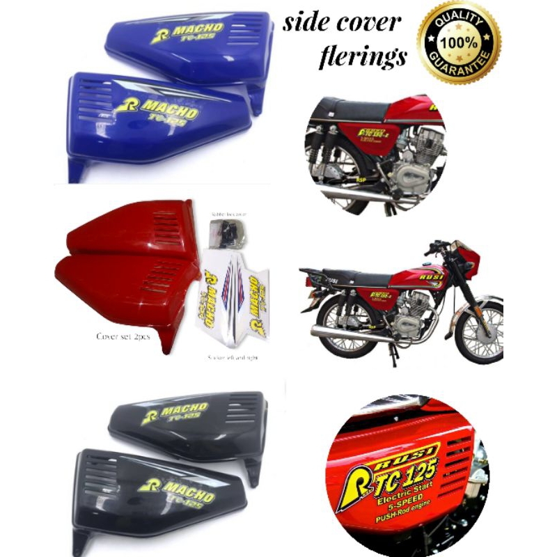 Rusi Side Cover Flerrings Rusi Macho And Tc complete package with ...