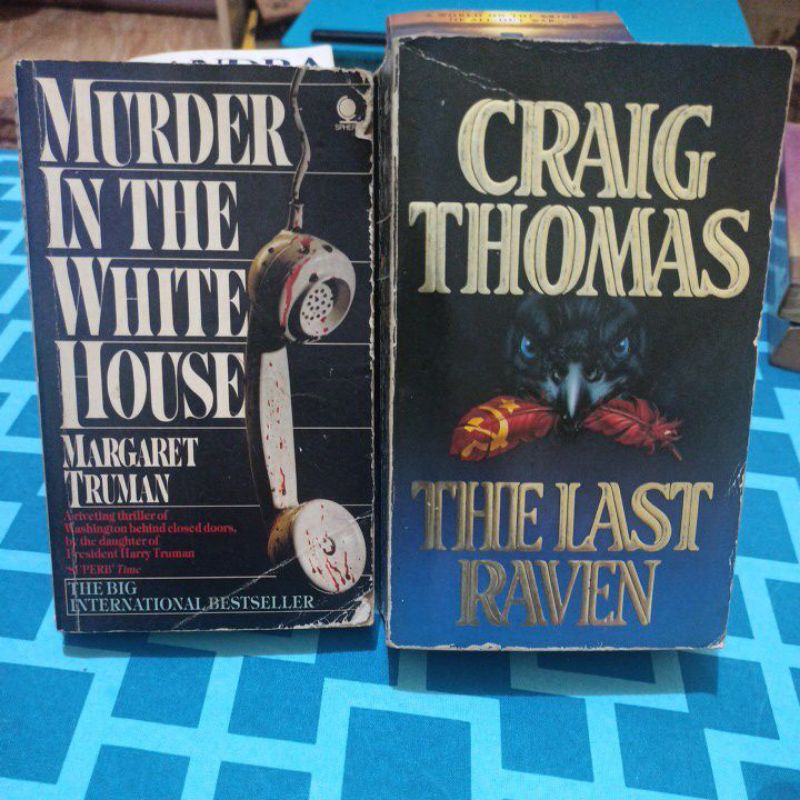 murder in the white house by margaret Truman the last Raven by Craig ...