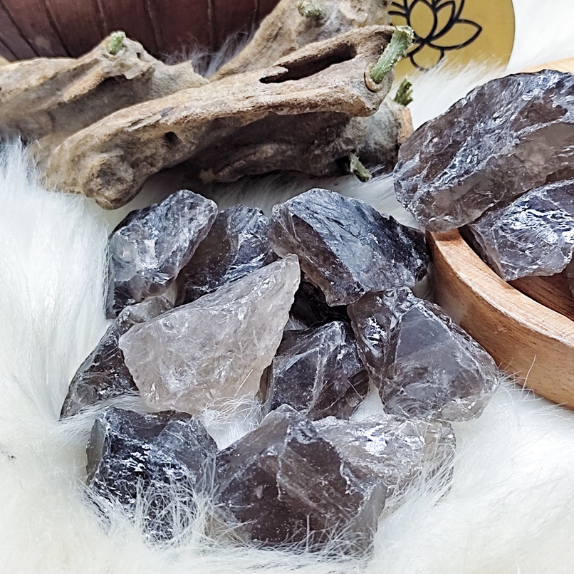 Smoky Quartz Raw (Grounding Stone) Smokey Quartz Raw Crystal Specimen ...