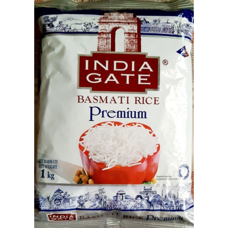 Basmati Rice Premium. India Gate. 1 kilo pack. | Shopee Philippines