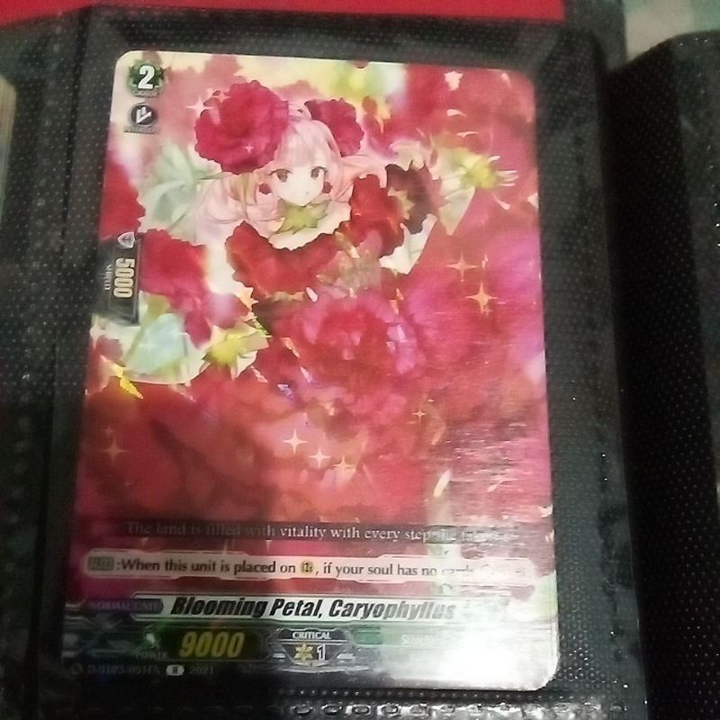 DBT04 Blooming petal caryophyllus Cardfight Vanguard Overdress | Shopee ...