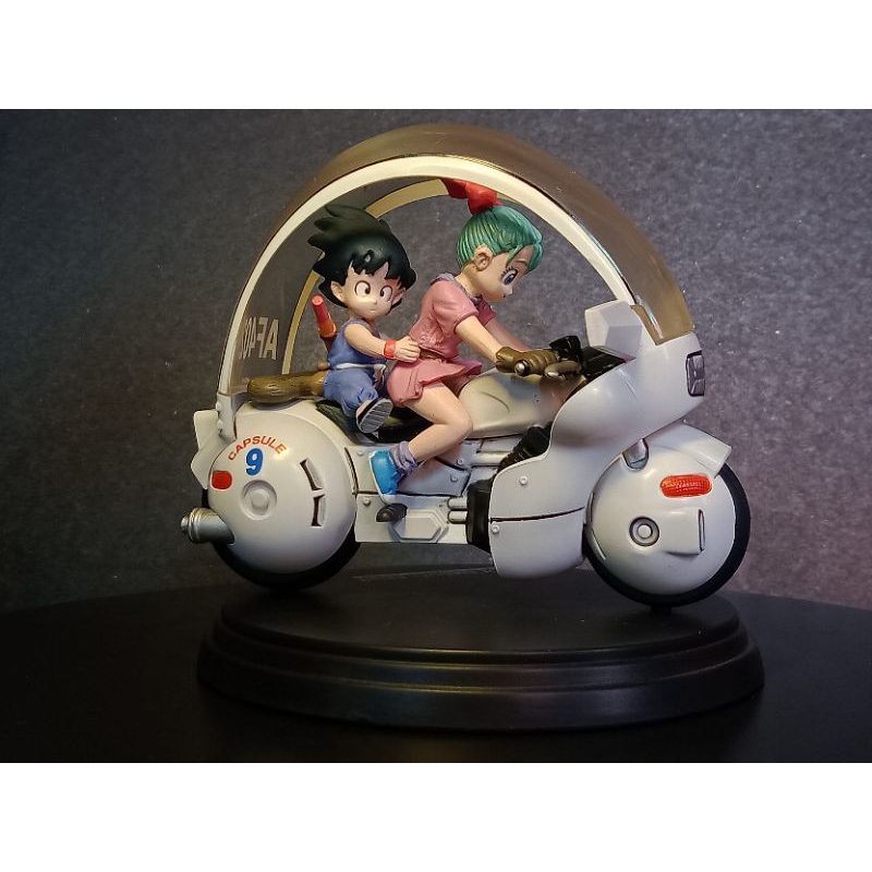 dragon ball fantastic arts son goku young and young bulma figure on ...