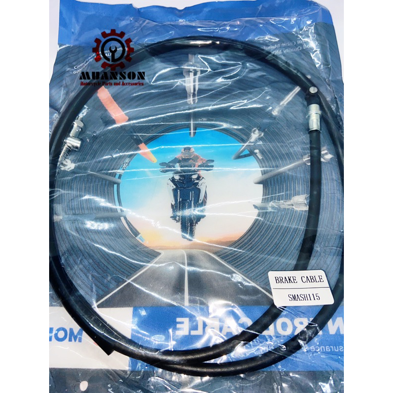 MOTORCYCLE SUZUKI SMASH 115 BRAKE CABLE /SMASH115 BRAKE CABLE ONLY ...