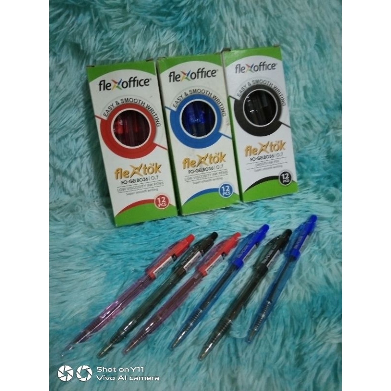 Flextok Ballpen FO-GELBO36/0.7 (sold per 12pcs) | Shopee Philippines