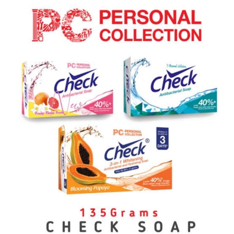 CHECK SOAP ANTIBACTERIAL 130G | Shopee Philippines