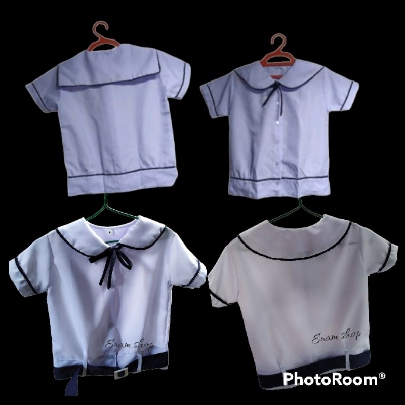 Piping uniform Baby collar only available (With belt and Without belt ...