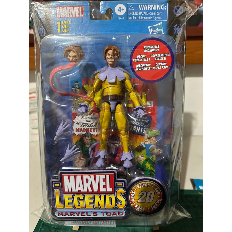 Marvel Legends 20th Anniversary Retro Toad 6-Inch Action Figure ...