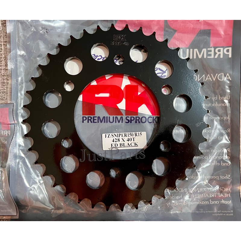 RK Sprocket Set with Chain (428) SNIPER 150 / SNIPER 155 / FZ16 / TFX ...