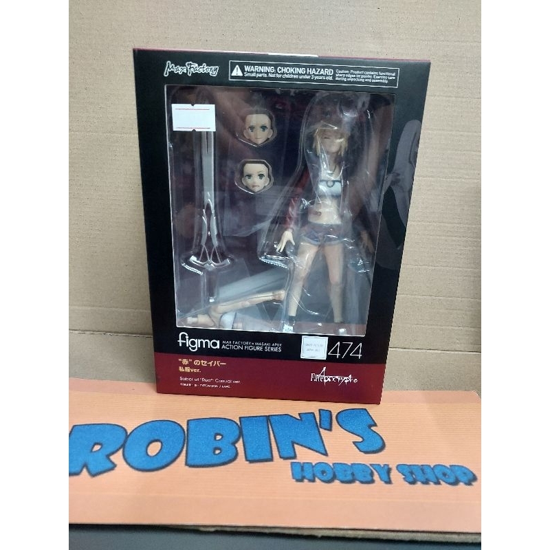 Figma 474 Fate Apocrypha Saber of Red Mordred casual | Shopee Philippines