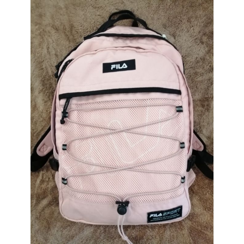FILA BACKPACK(PRELOVED) | Shopee Philippines