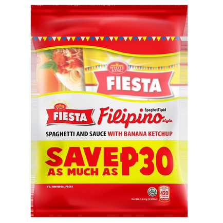 White King Fiesta Filipino Spaghetipid 1.6Kg | Shopee Philippines