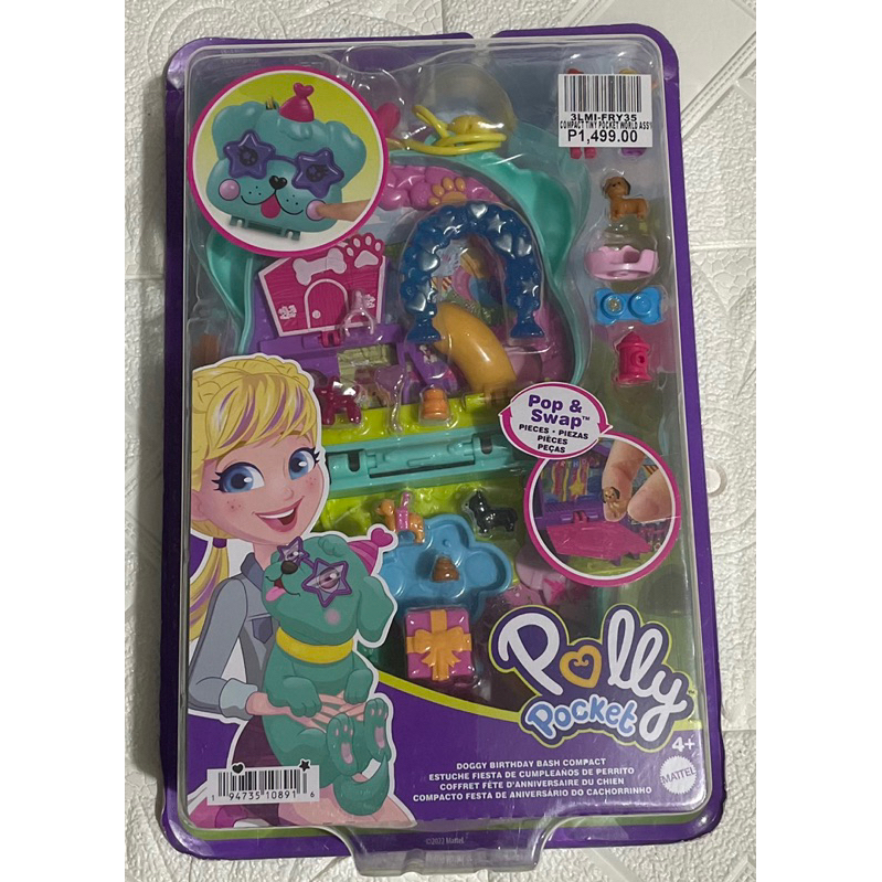 Polly Pocket Compact Tiny Pocket World/Polly Pocket Notebook 3 inch ...