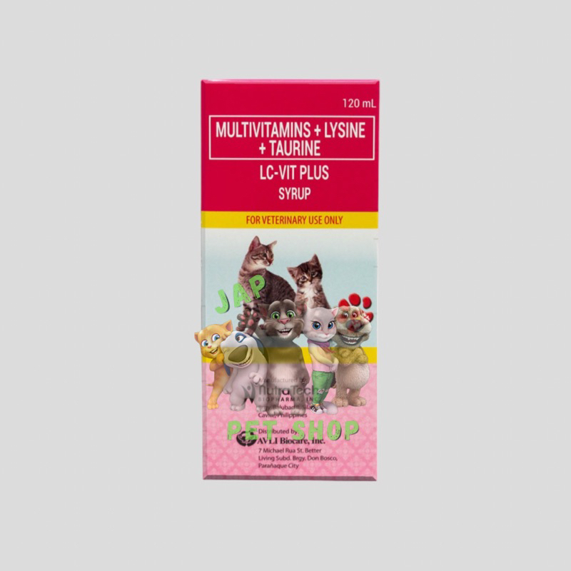 LC Vit Plus Nutrient-Rich Syrup for Feline Vitality | Shopee Philippines