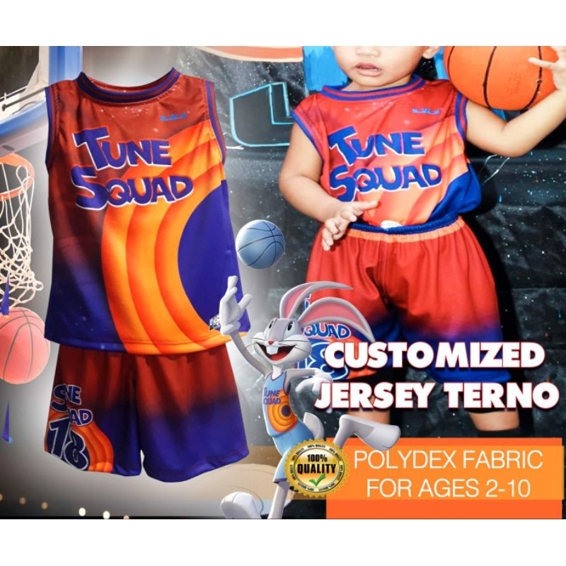 Basketball sando and short TERNO KIDS Jersey CUSTOMIZED | Shopee ...