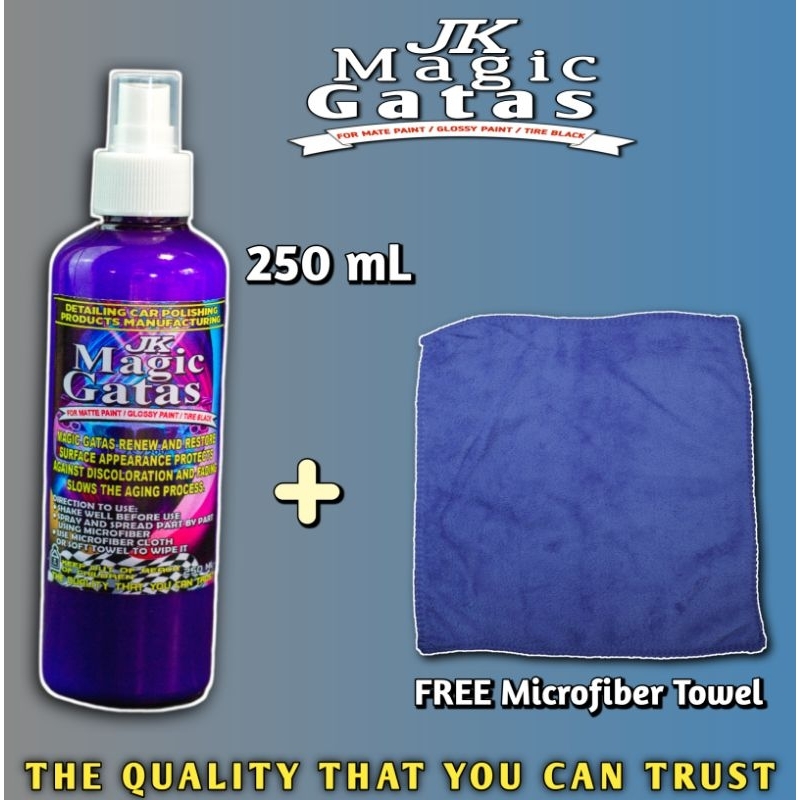 Magic Gatas with Free Microfiber cloth and Sponge 250ML(Original Magic ...