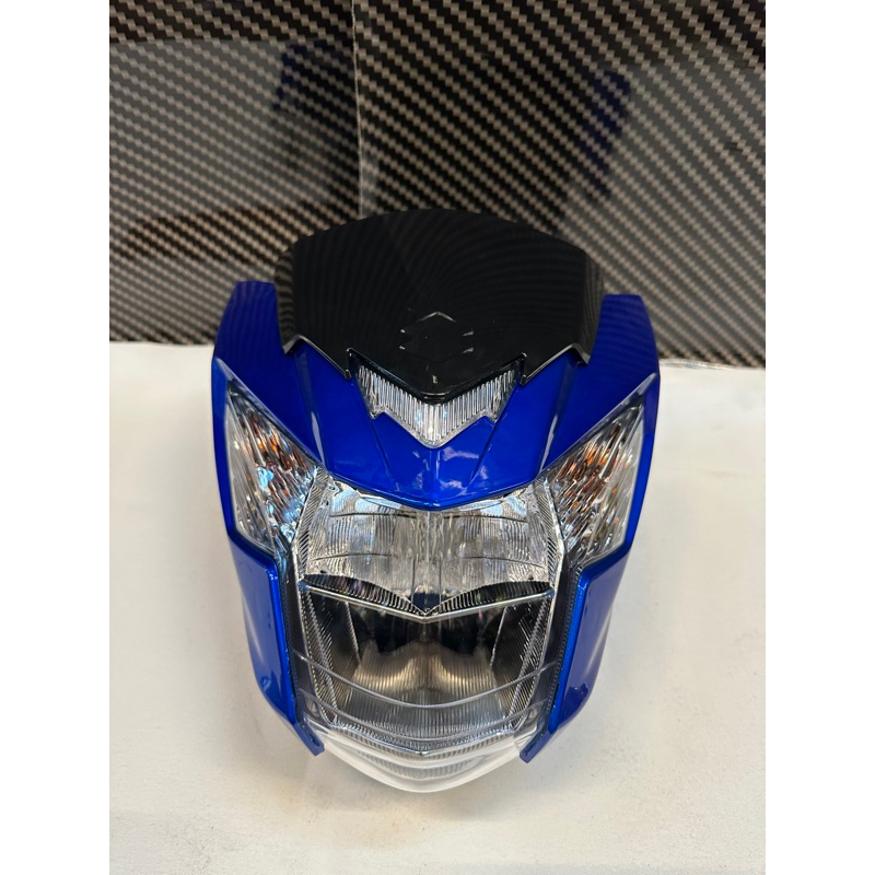 OEM HeadLight Assembly Assy Raider 150 fi Raider150 FI R150 fi BLACK ...