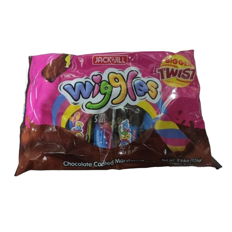 Wiggles Chocolate Coated Marshmallow | Shopee Philippines