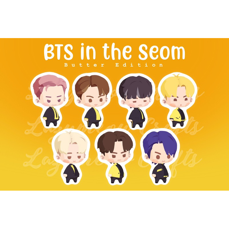 BTS in the Seom Sticker Pack | Butter V2 Edition | Shopee Philippines