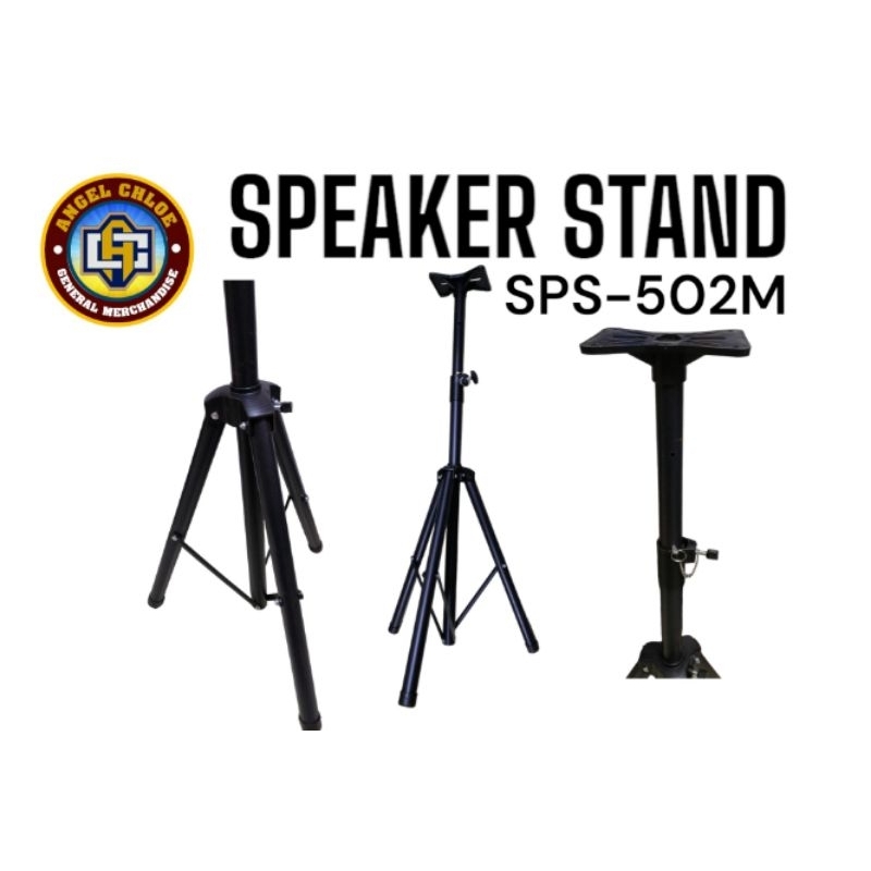 Speaker Stand SPS-502M Heavy Duty metal adjustable speaker stand | Shopee Philippines