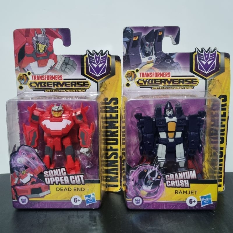 Transformers Cyberverse Battle for Cybertron Sonic Upper Cut, Cranium ...