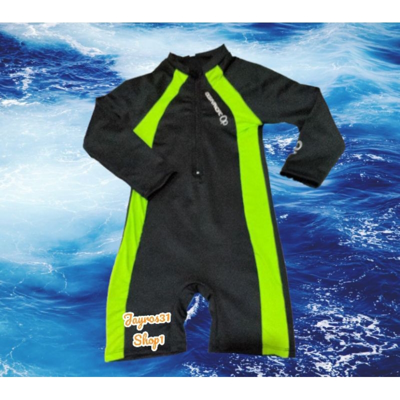 Rash guard overall for kids unisex (4-10 years old) | Shopee Philippines