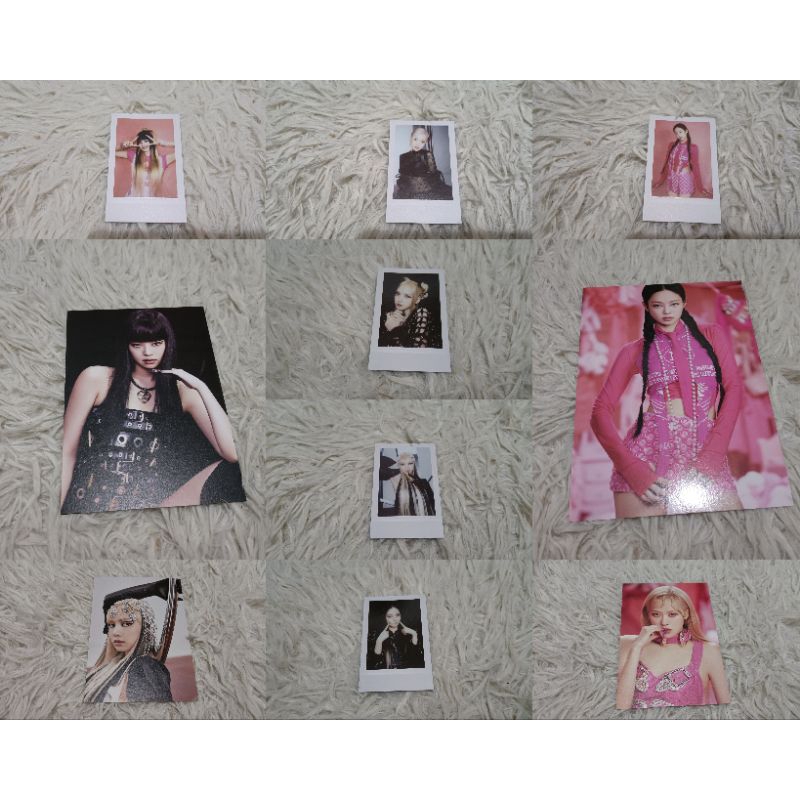 BLACKPINK BORN PINK OFFICIAL POLAROIDS AND POSTCARDS (READ THE PRODUCT ...