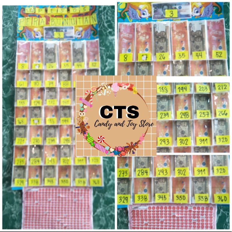 PERA BUNUTAN/ BUNOT PERA MONEY LOTTERY ORIGINAL 360 and 600 | Shopee ...