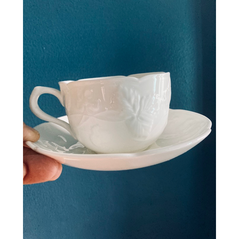 Minton Victoria Strawberry Cup and Saucer (Duo) | Shopee Philippines