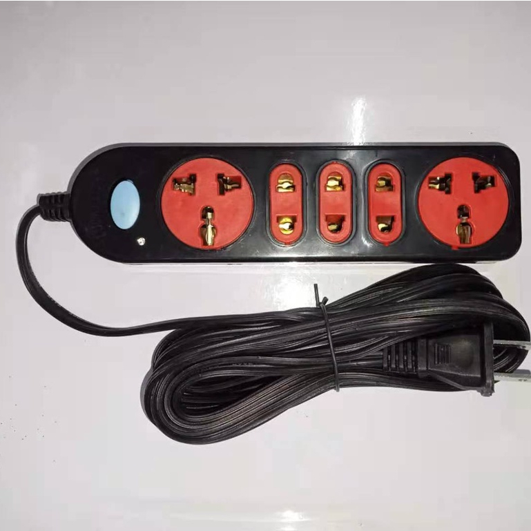 ELECTRIC POWER SOCKET & EXTENSION CORD 5M POWER OUTLET CORD EXTENSION ...