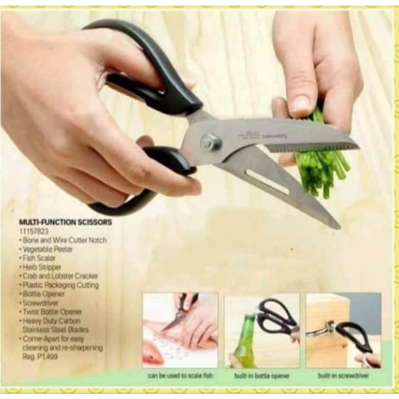 Tupperware Multi function Scissor | Shopee Philippines