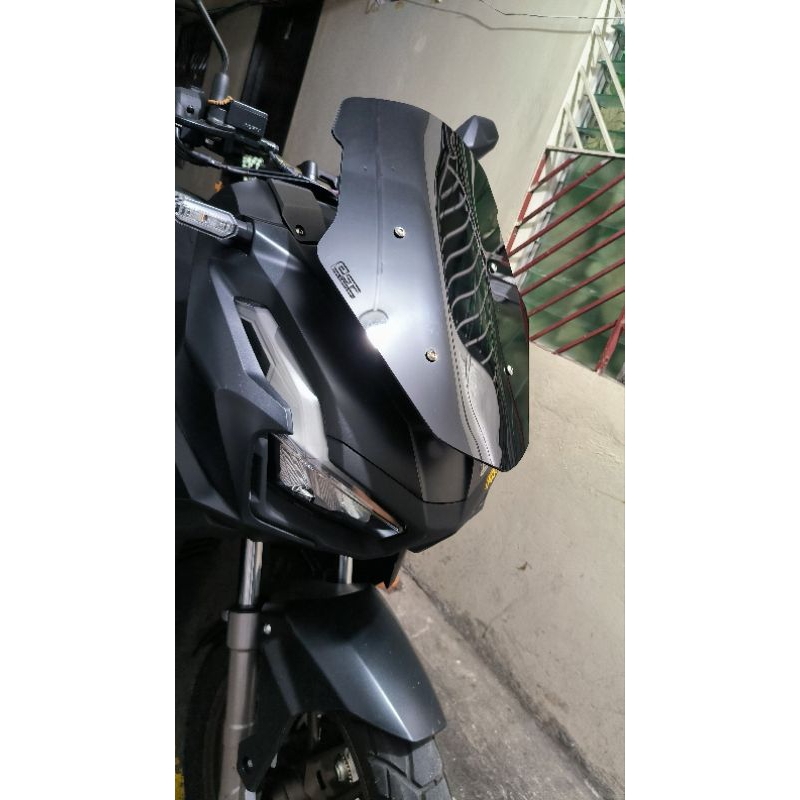 HONDA ADV 160 WINDSHIELD DARKBLACK & CLEAR | Shopee Philippines